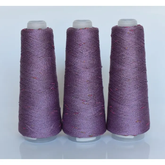 247 Пряжа Visco Knot Infinity Yarn, 100гр - 500м, припилений бузок ...