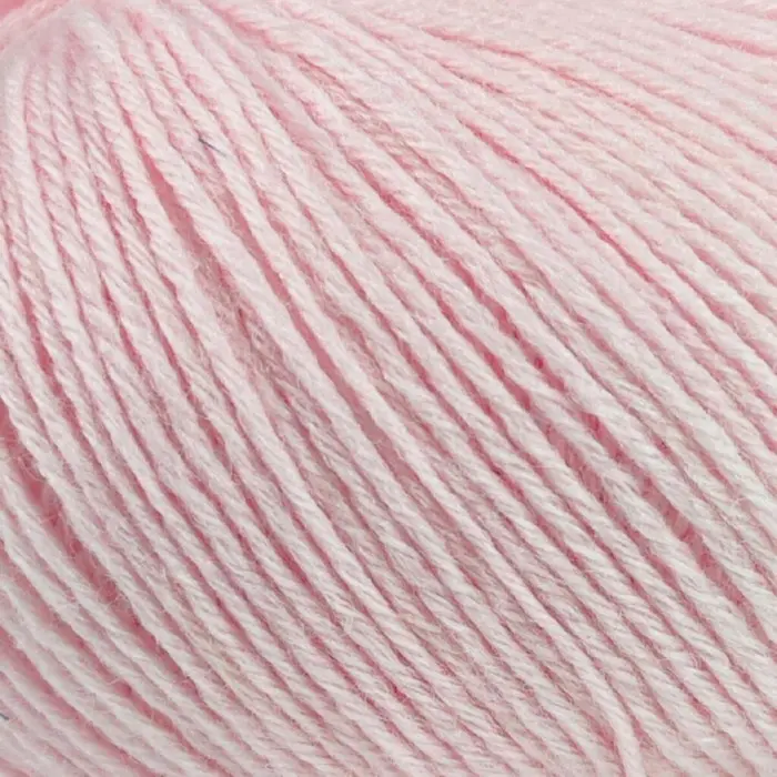425 Пряжа Campolmi Filati Georgia, 50г - 200м, ніжно-рожевий, 50% вовна ...
