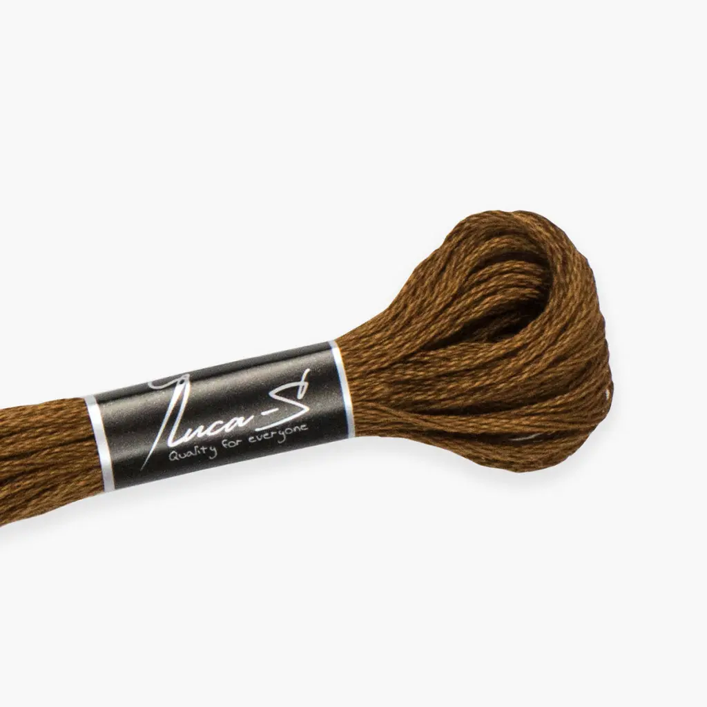 452 Муліне Art.88 Luca-S, бавовна, аналог DMC 433, Anchor 358| golka ...