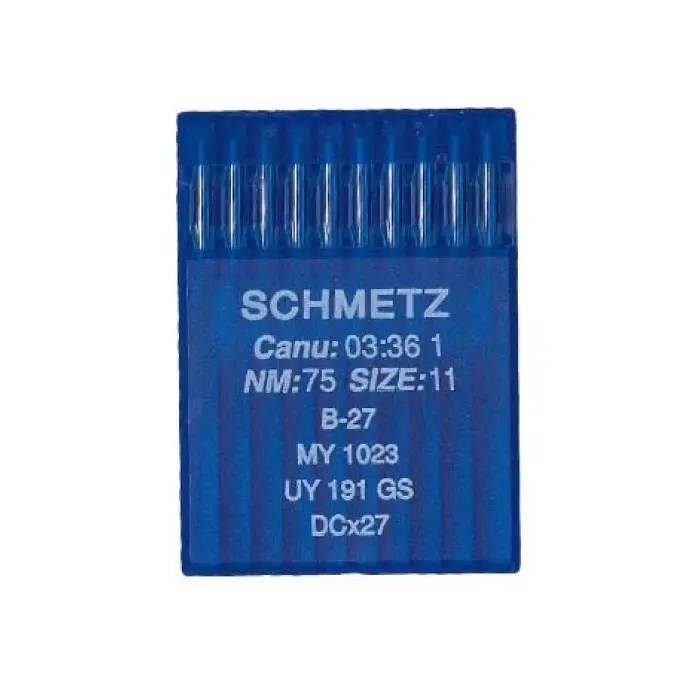 Голки Schmetz B-27 SPI №90, 10 шт, оверлок для промислових швейних машин| golka.com.ua. Низька ...