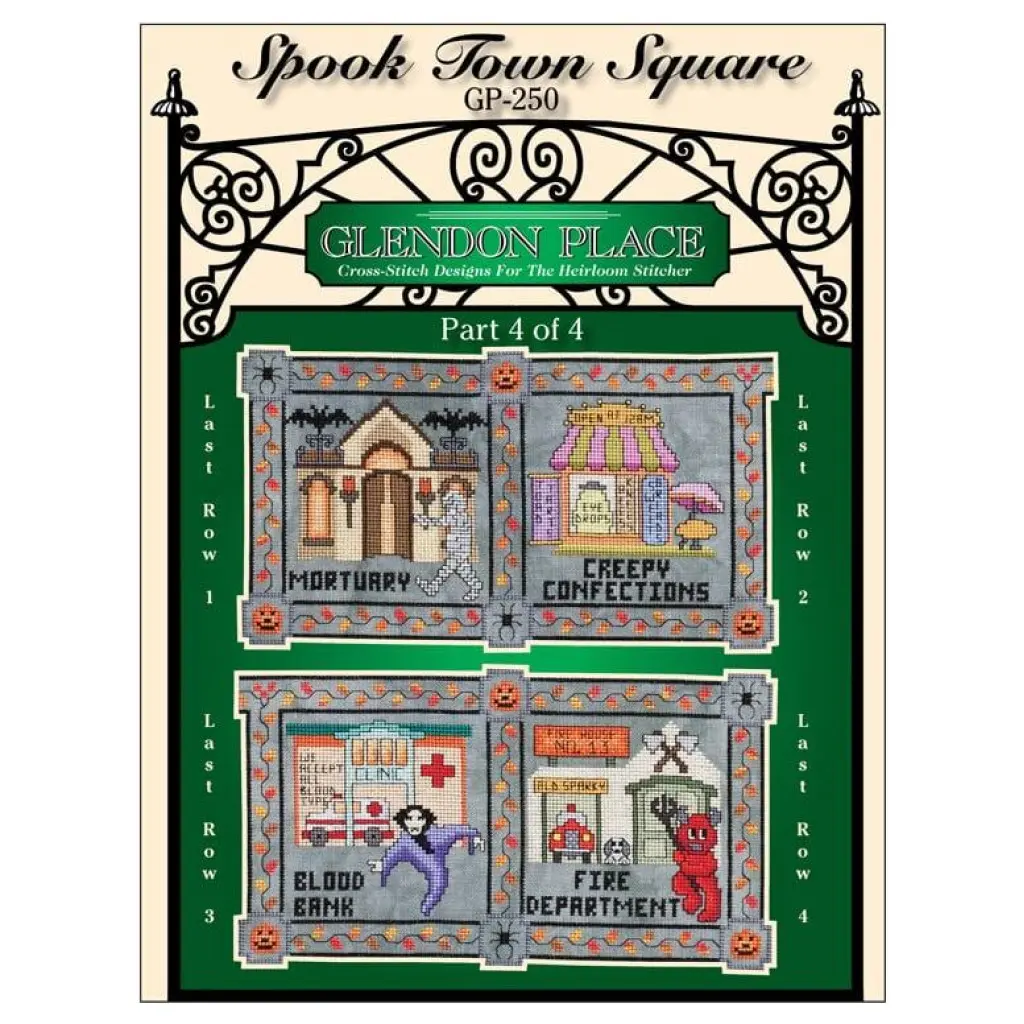 GP-250-4 Nora Corbett Схема для вишивки рахунковим хрестиком - Spook ...