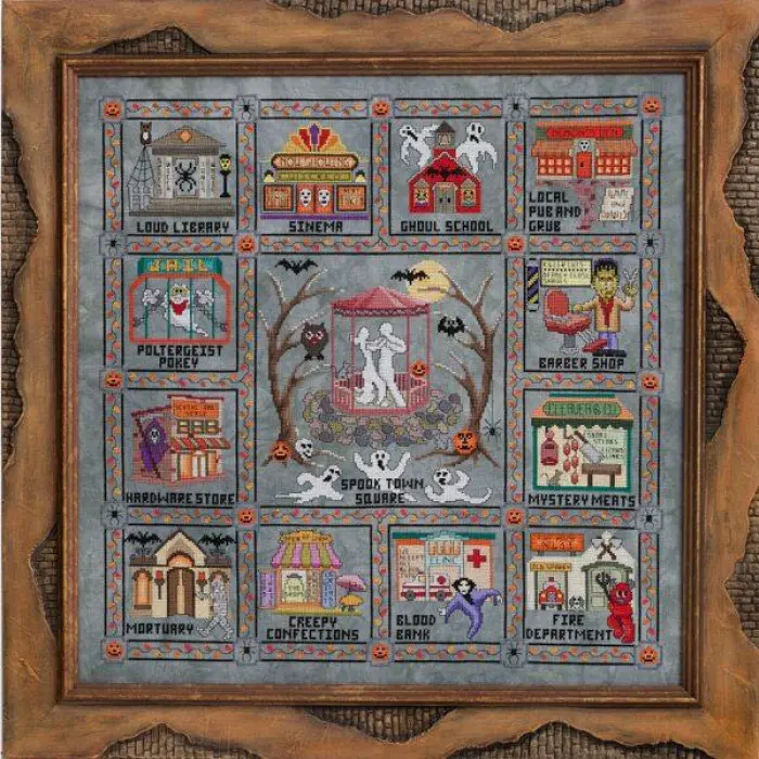 GP-250-4 Nora Corbett Схема для вишивки рахунковим хрестиком - Spook ...