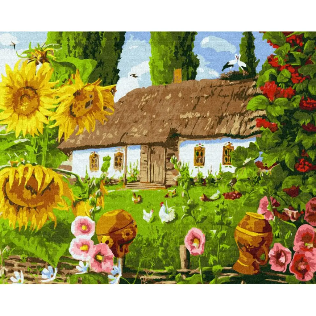 KHO6317 Серцю милий край ©Аlessandro Remi. Ideyka. Картина за номерами ...