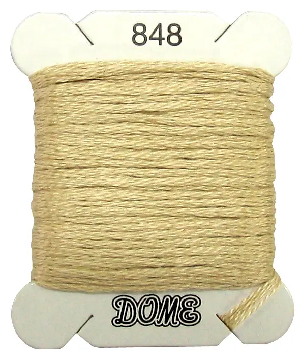 848 Муліне Dome, 100% бавовна (аналог DMC № 613)| golka.com.ua. Низька ...